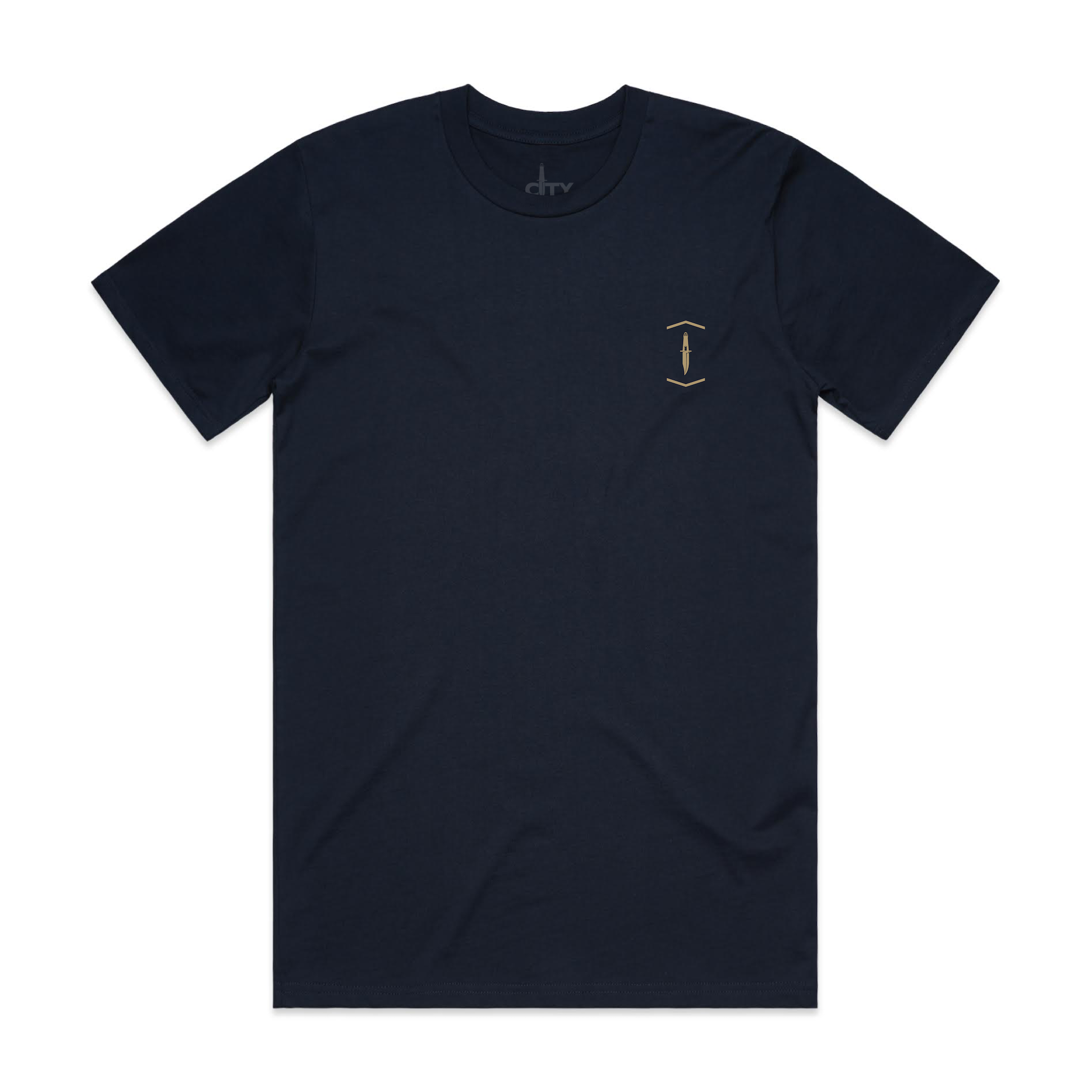 CHEVRON TEE – CITY FOG